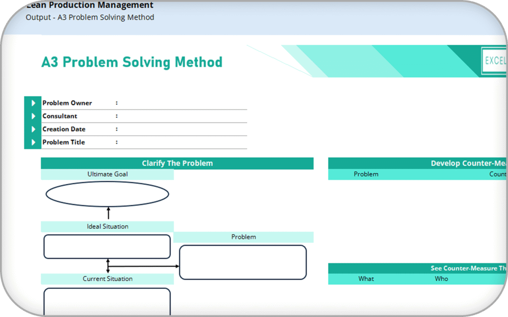 Lean Production Management – Excel Expert